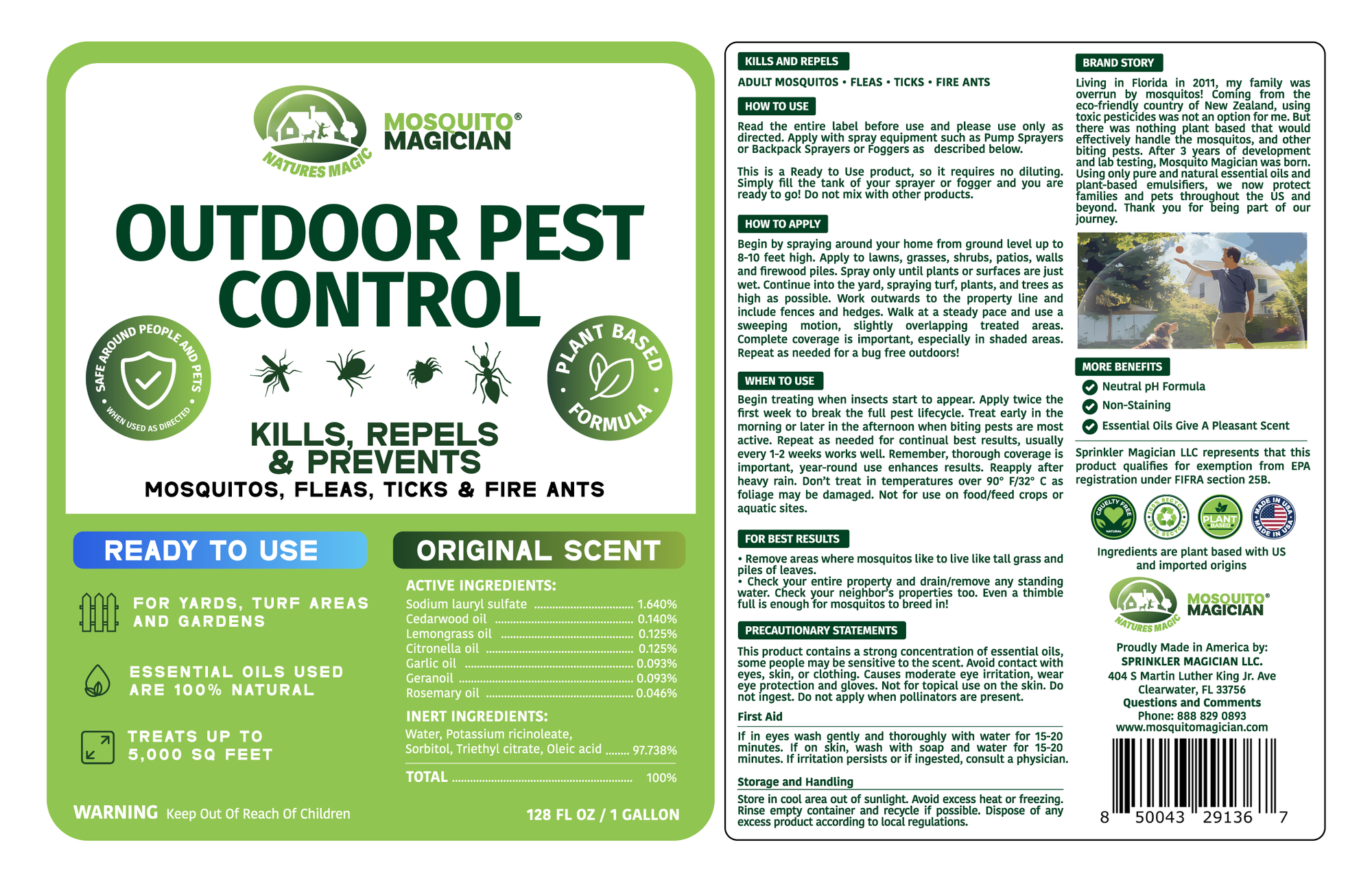 Ready To Use Mosquito Killer Formula | Mosquito Magician